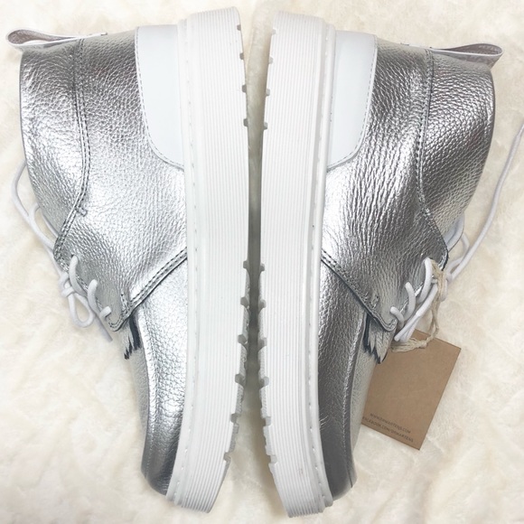 Dr. Martens | Shoes | New Dr Doc Martens Jema Chukka Boots Silver ...